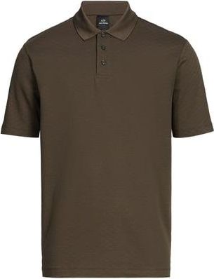 A|X Armani Exchange Polo à motif logotypé