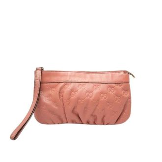 Gucci Pochette en cuir Pre-owned - Femme - Pre-owned - Rose - Taille: ONE Size