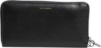 Dolce & Gabbana Python Embossed Continental Wallet - - Accessories - Herren - Schwarzk - ONE SIZE
