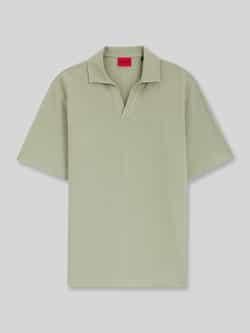 HUGO BOSS Relaxed Fit Poloshirt mit Strukturmuster Modell DALIBO