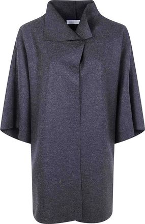 Harris Wharf London Manteau Au Genou - Gris