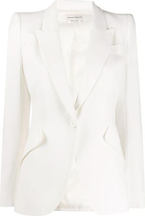 Alexander McQueen Blazer - Weiß