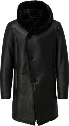 VSP Vsp, Homme, Vestes, Noir, Taille: M Teo Shearling Coat