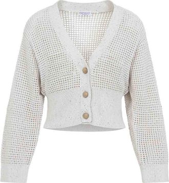 Brunello Cucinelli Cardigan - Blanc