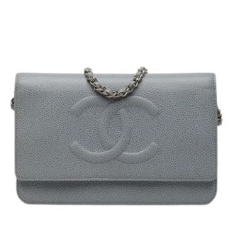 Chanel Pre-owned Vintage Umh&auml;ngetasche - - Pre-owned - Damen - Grau - ONE SIZE