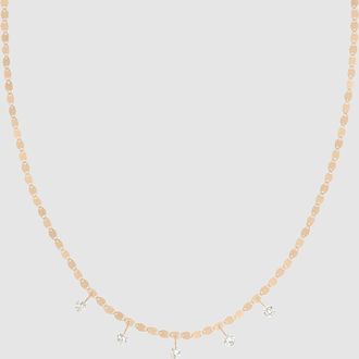 Vanrycke Collier Skin Tattoo S Or Rose, 42cm, 5 Diamants