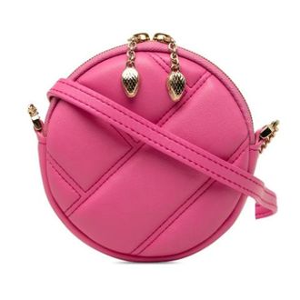 Bulgari Pre-owned Gesteppte Umh&auml;ngetasche - - Pre-owned - Damen - Rosa - ONE SIZE