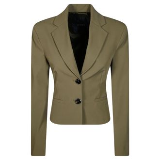Pinko Pinko, Femme, Vestes, Vert, Taille: 38 FR Teroldego Giacca Tecnico