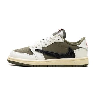 Nike Jordan Travis Scott x Air Jordan 1 Low OG PS Medium Olive - - Sport - Damen - Mehrfarbig - 38 EU