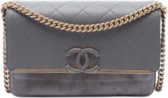 Chanel Sac bandouli&egrave;re Lady Coco Pre-owned - Femme - Pre-owned - Gris - Taille: ONE Size