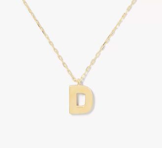 Kate Spade New York Kate Spade Fine Love Letter Anh&auml;nger Mit Initiale D