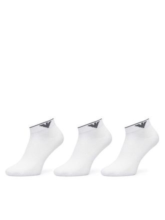 Emporio Armani Kurze Socken EW000584 AF25644 U1131 Wei&szlig;