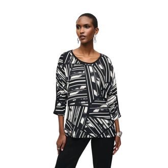 Joseph Ribkoff Stilvolle Bluse - - Blouses & Shirts - Damen - Schwarzk - 4XL