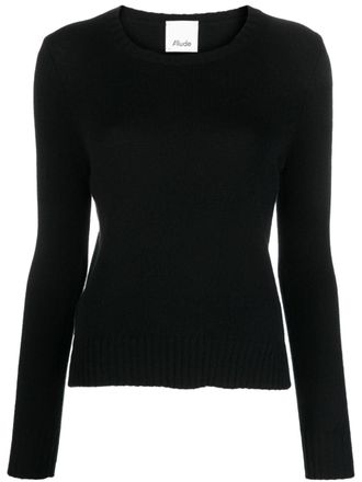 Allude pull en maille fine - Noir