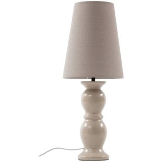 Lucande Lucande - Lampe &agrave; poser Lyndorin en c&eacute;ramique pour salon & salle &agrave; manger