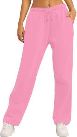 Generic Pantalon Jogging Femme Coton Survetement D&eacute;contract&eacute;s De Plage L&eacute;ger &Eacute;t&eacute; Casual Pants Grande Taille Casual Toile Pants Travail Training Pantalons avec