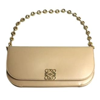 Loewe Pre-owned Goya Leder 2way Bag - - Pre-owned - Damen - Beige - ONE SIZE