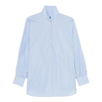 Barena Damen, Blusen & Hemden, Blau, SGr&ouml;&szlig;e