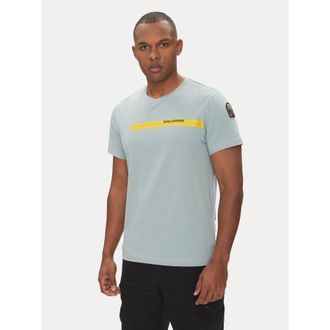 Parajumpers T-Shirt Tape 25SMPMTSIT01 Blau Regular Fit