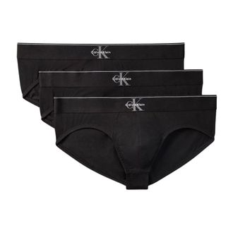 Calvin Klein Homme, Sous-v&ecirc;tements, Noir, Taille: 2XL Hip Brief 3PK