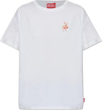 Diesel Femme, Tops, Blanc, Taille: 36 FR T-Normy-S16 T-shirt