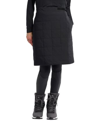 Jack Wolfskin Damen WINTERDUNE Skirt W Rock, Black, L