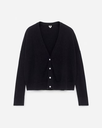 Arket Strickjacke Aus Kaschmir -Blau