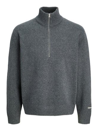 Jack & Jones Plus Size Troyer JORNORREBRO KNIT HALF ZIP PLS