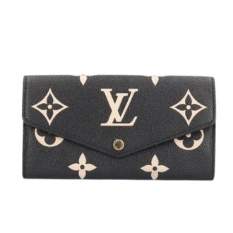 Louis Vuitton Pre-owned Empreinte Long Wallet - - Pre-owned - Damen - Schwarzk - ONE SIZE