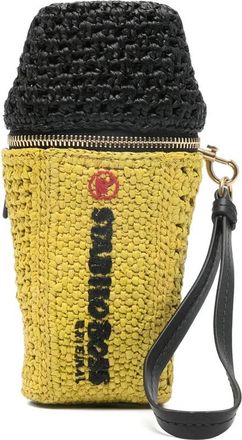 Anya Hindmarch Femme, Sacs, Multicolore, Taille: ONE Size Woven Zip Wristlet