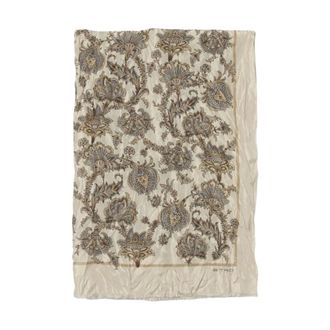 Etro Homme, Accessoires, Beige, Taille: ONE Size Floral Silk Scarf