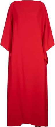 Gianluca Capannolo robe &agrave; col bateau - Rouge