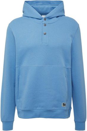 s.Oliver Sweatshirt Sweatshirt Strukturierter Hoodie mit Druckkn&ouml;pfen und K&auml;ngurutasche