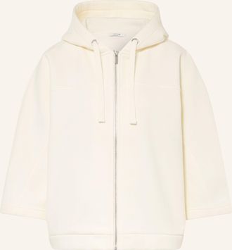 OPUS Sweatjacke Giela Mit 3/4-Arm weiss