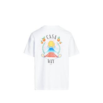 Casablanca T-shirt en coton Casa Way Mountain