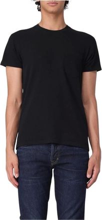 Tom Ford Homme, Tops, Noir, Taille: XL Pocket T-Shirt
