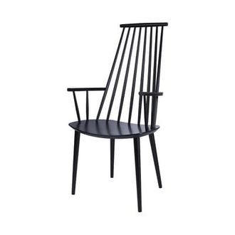 HAY Fauteuil FDB Collection - Noir - Hêtre massif teinté - Designer Poul M. Volther