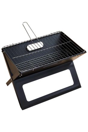 Landscape Holzkohlegrill, Schwarz, Metall, 30.5x30.5x44 cm, Lfgb, Grills & Outdoor-K&uuml;chen, Holzkohlegrills