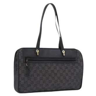 Gucci Pre-owned Vintage GG Canvas Tote - Femme - Pre-owned - Noir - Taille: ONE Size