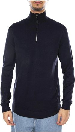 Only & Sons Only & Sons, Homme, Pulls, Bleu, Taille: M Zip Turtleneck