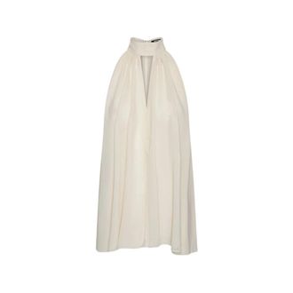Rotate &Auml;rmellose Oberteile - - Tops - Damen - Beige - S