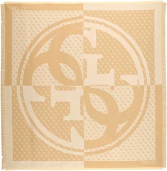 Guess Foulard Noelle II - Femme - Accessoires - Beige - Taille: ONE Size