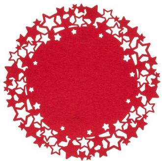 Atmosphera Feeric Lights et Christmas - Set de Table &eacute;toile d.38cm Feutrine