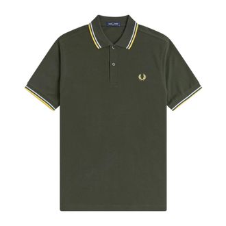 Fred Perry M3600 Polo - - Tops - Herren - Gr&uuml;n - M