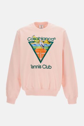 Casablanca Hoodie Tennis-club Ikone-druck Classic