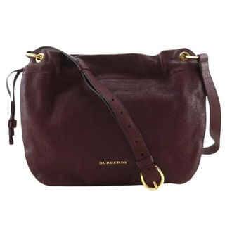 Burberry Pre-owned Nova Check Calf Shoulder Bag - Femme - Pre-owned - Rouge - Taille: ONE Size