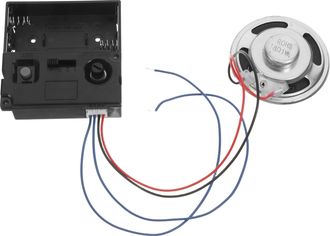 NUOBESTY Selbstgemachtes Wanduhrwerk mit klassischem Glockenspiel Musikmechanismus ger&auml;uschloses Quarzuhrwerk Ersatz mit Lautsprecher und automatischer Nachtab