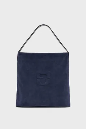 Gerard Darel Sac en cuir velours - LADY GD - Encre