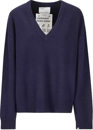 Extreme Cashmere Pull Col Rond - Bleu Fonc&eacute;