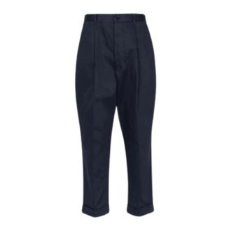 Ami Carrot Oversized Hosen - - Trousers - Damen - Blau - S